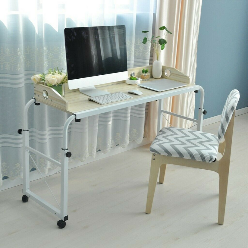 Large Spacious Adjustable Over Bed Table With Wheels – Westfield Retailers