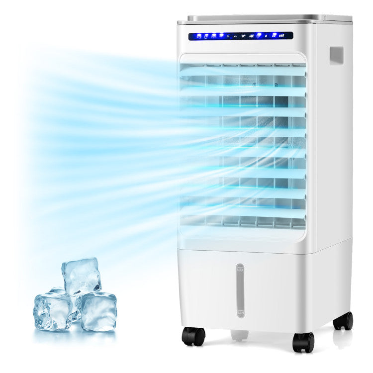3-in-1 Evaporative Portable Air Cooler with 3 Modes include Remote Con ...